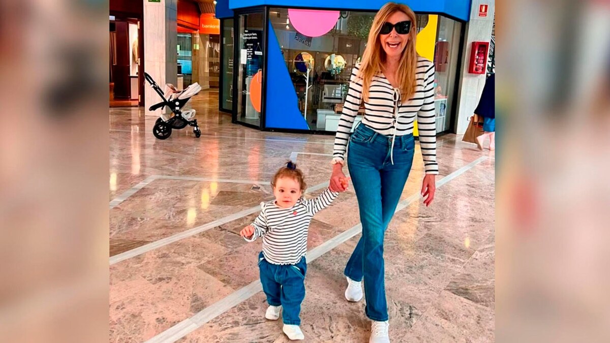 Ana Obregón recrea con Anita una imagen icónica con su hijo Aless