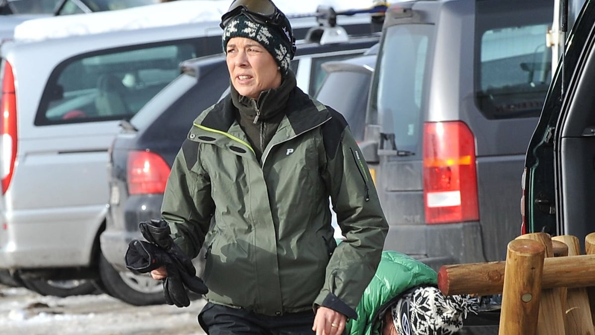 Carolina de Mónaco despide el año en Gstaad