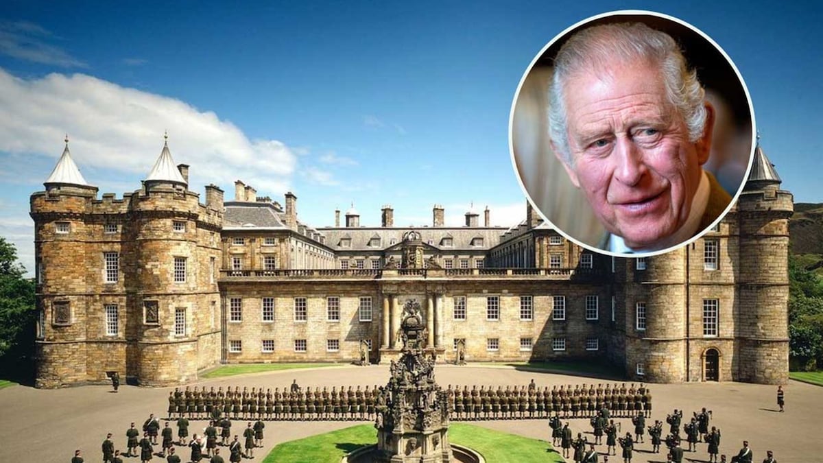 Así es Holyrood: el exclusivo palacio de Carlos III que abre sus ...
