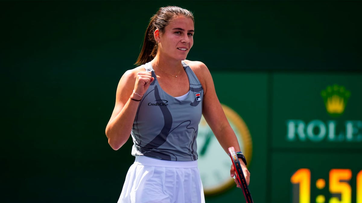 Así es Emma Navarro, la nueva revelación del tenis mundial a sus 22 años