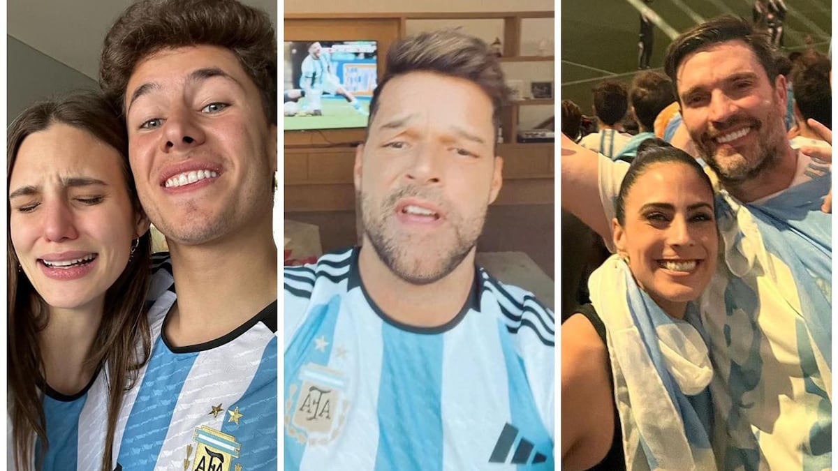 Los famosos celebran el triunfo de Argentina en el Mundial | ¡HOLA!