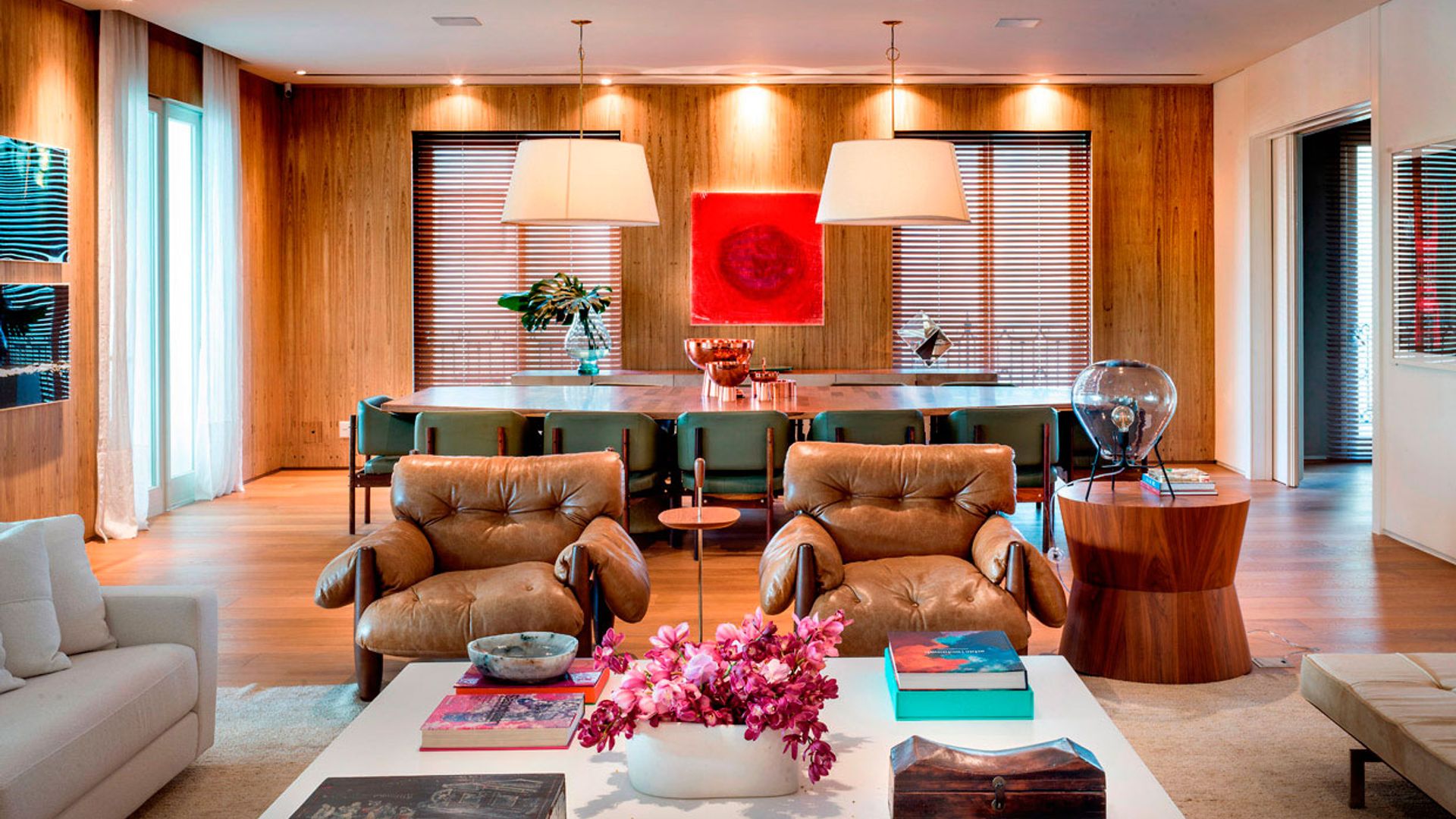 Una maravillosa casa moderna y funcional llena de diseño en São Paulo ...