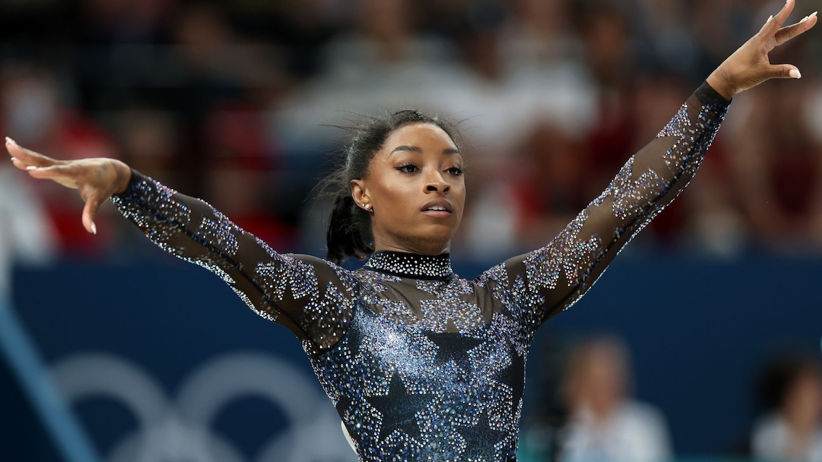 El traje con 6.000 cristales de Simone Biles y más 'maillots' de gimnasia artística en los ...
