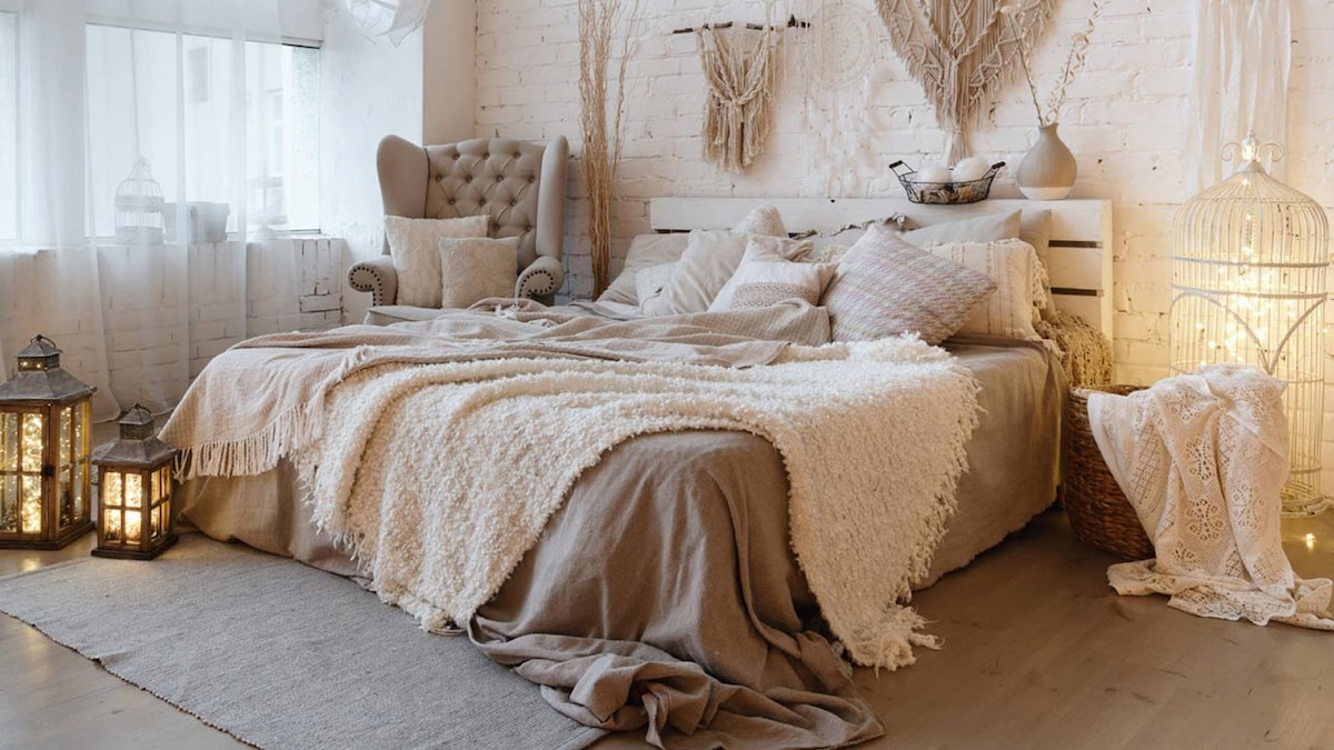 Ideas para decorar un dormitorio de estilo 'boho'