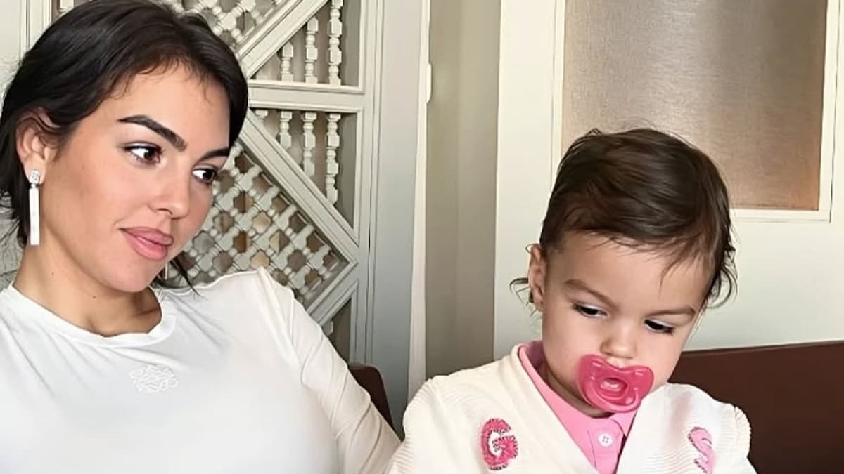Georgina Rodríguez comparte un tierno momento con su hija Bella ...