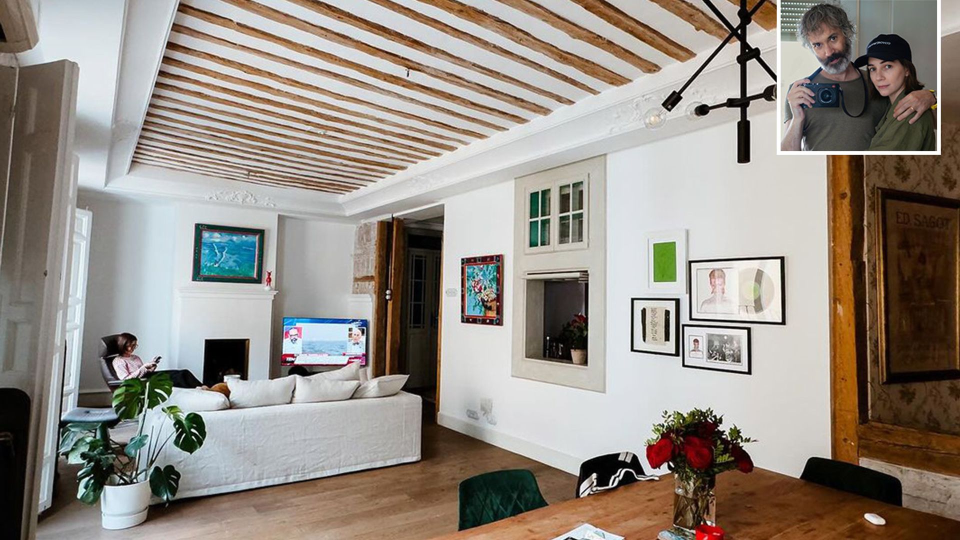 Así es la casa de James Rhodes y Micaela Breque en Malasaña, Madrid