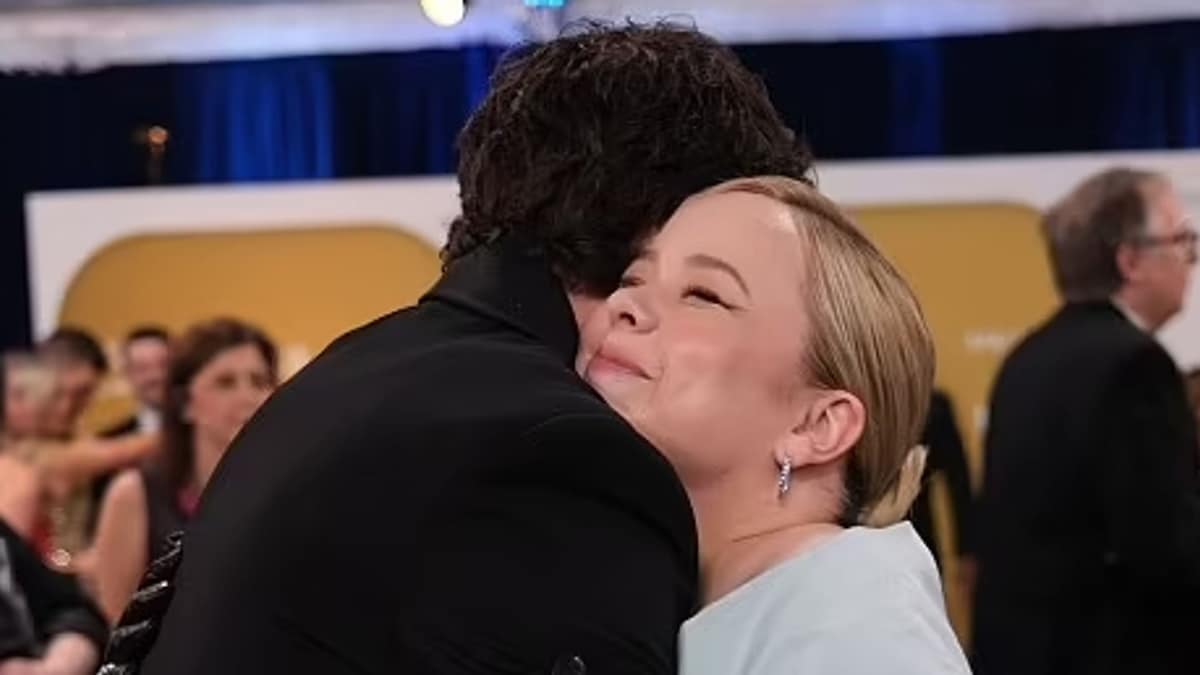 Nicola Coughlan y Luke Newton en los SAG 2025: el reencuentro que hizo ...