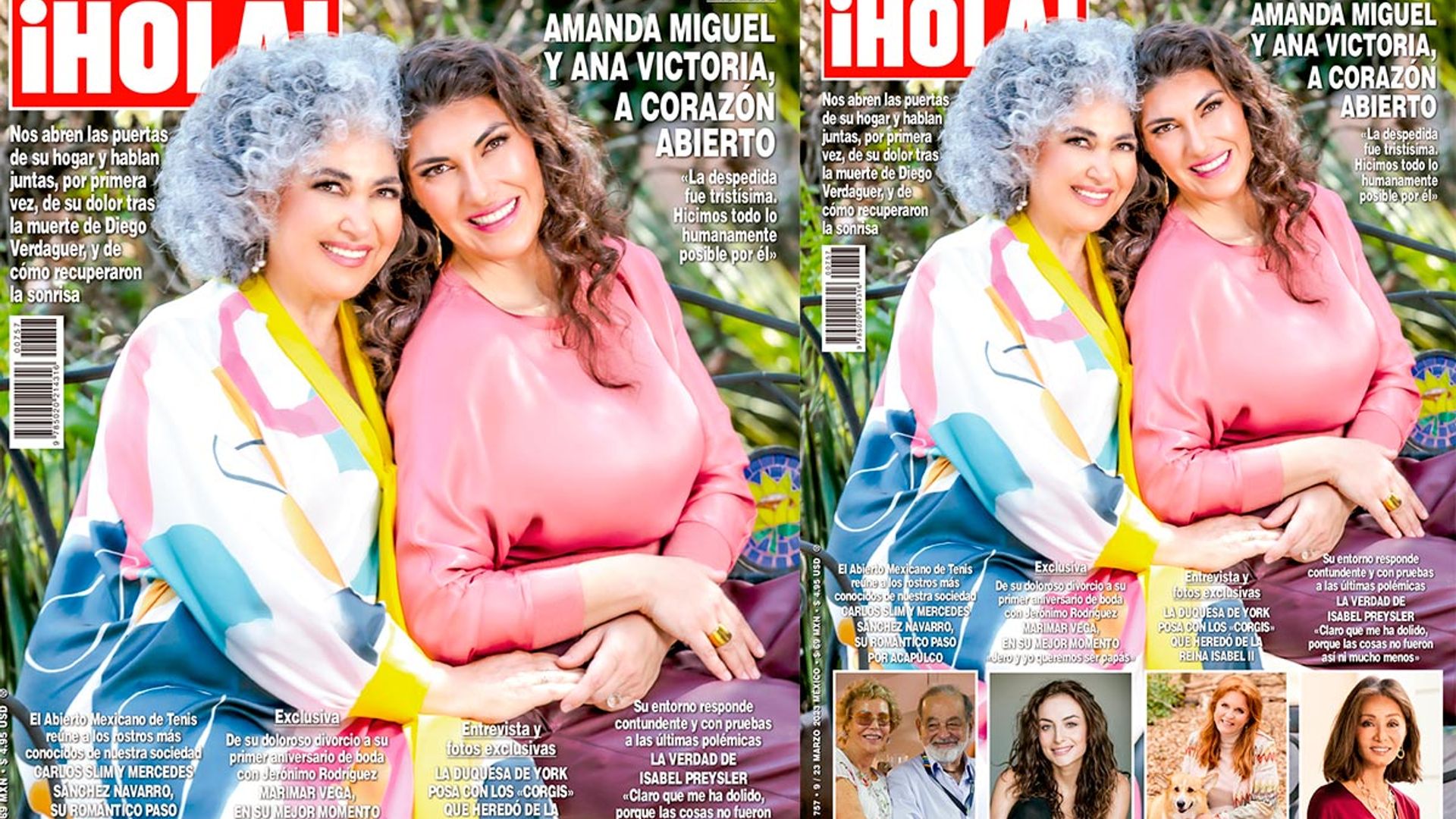 Amanda Miguel y Ana Victoria a corazón abierto | ¡HOLA!