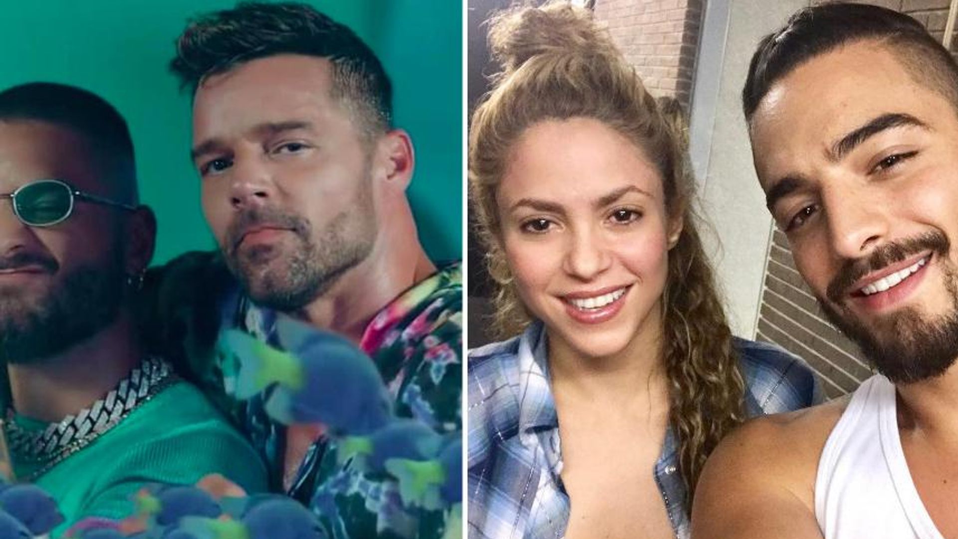 Maluma con Ricky Martin y más duetos que nos ponen a bailar | ¡HOLA!