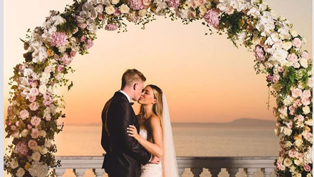 La boda italiana del futbolista Kevin De Bruyne con la modelo Michele ...