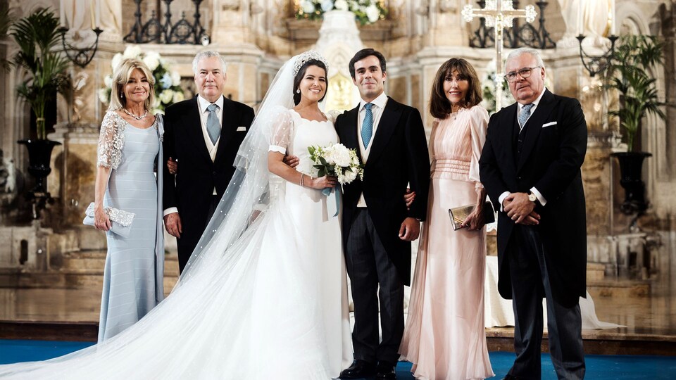 Entramos en la gran boda de Natalia Santos y Esteban Rivas