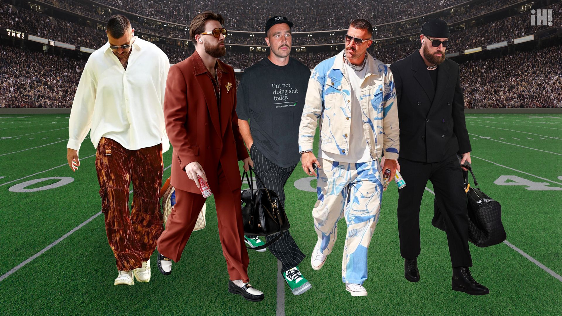 Todas las veces que Travis Kelce ha impactado con su estilo y looks ...