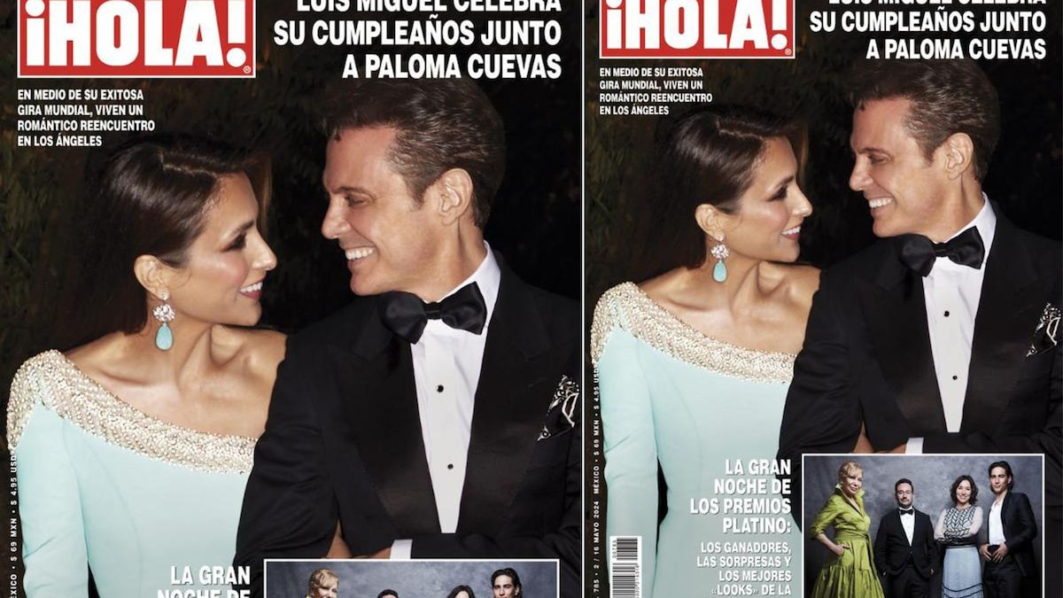 En ¡HOLA!, Luis Miguel celebra su cumpleaños junto a Paloma Cuevas | ¡HOLA!