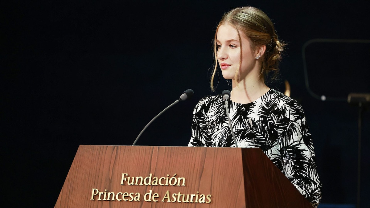 El discurso de la princesa Leonor en los Premios Princesa de Asturias 2022