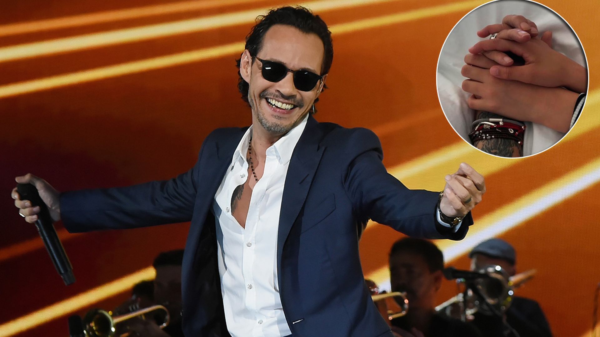 Marc Anthony comparte la foto más tierna con sus mellizos | ¡HOLA!