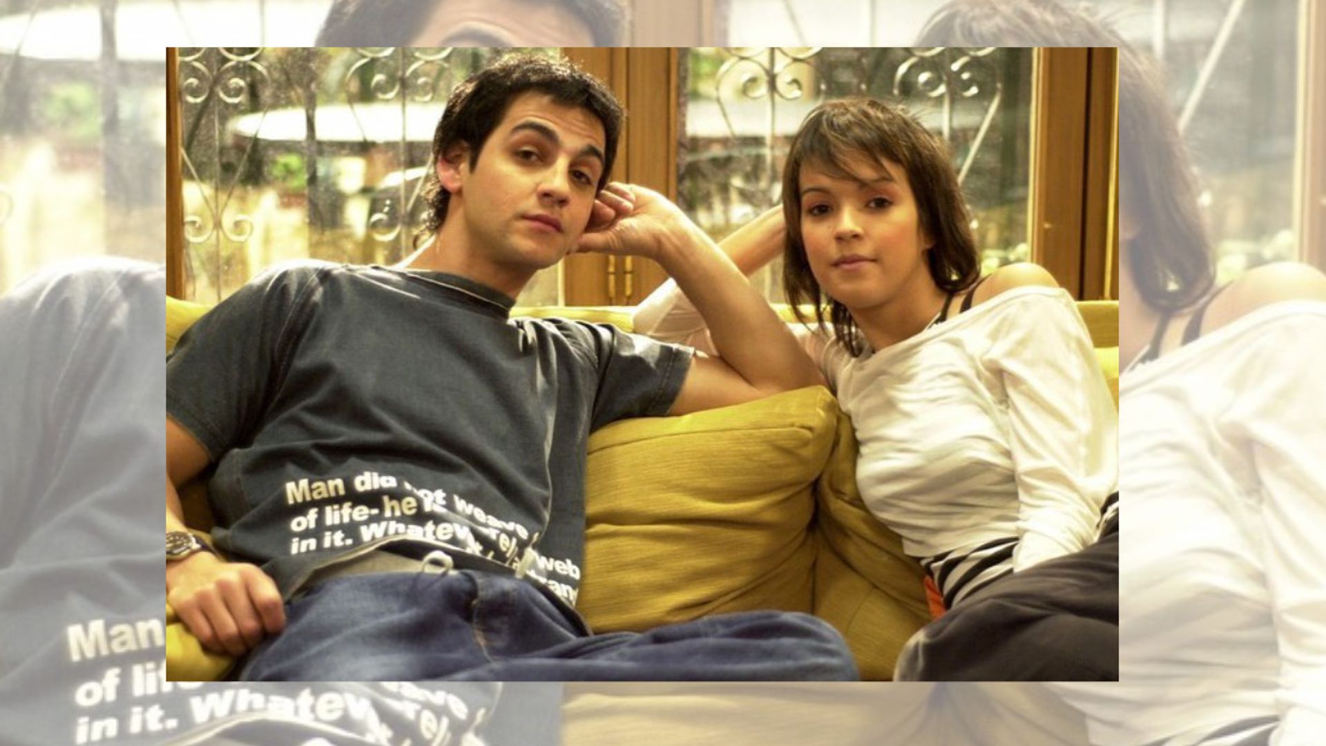 Fran Perea y Verónica Sánchez repiten esta foto de Los Serrano veinte ...