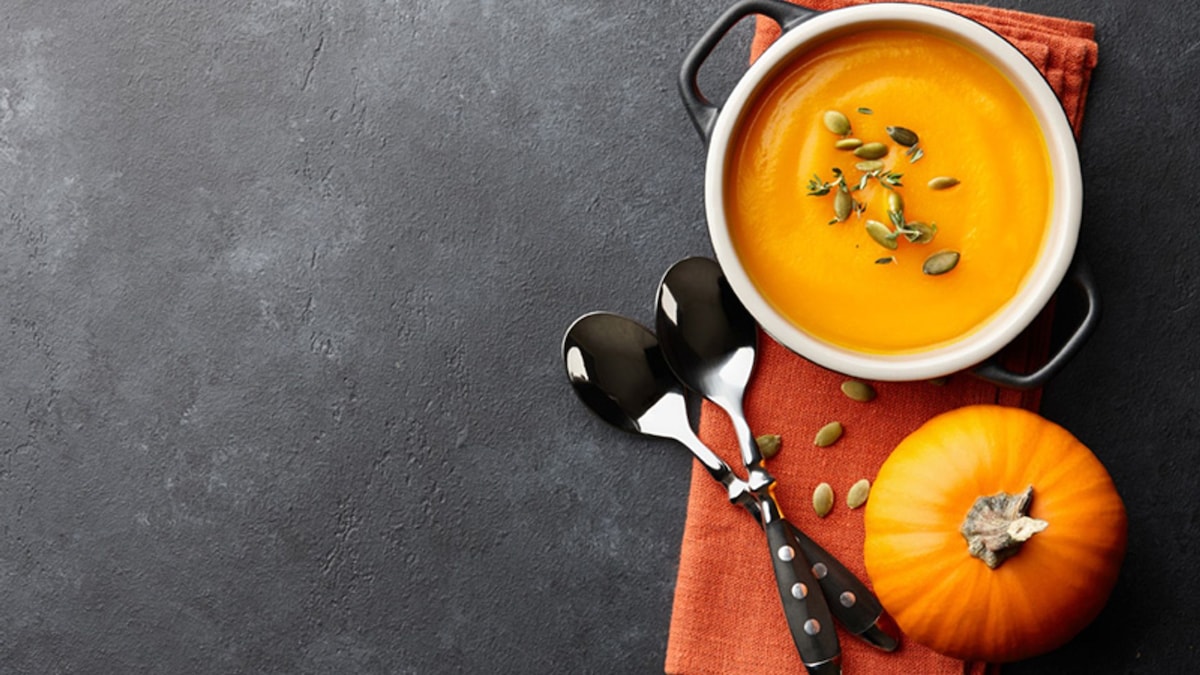 Crema ligera de calabaza