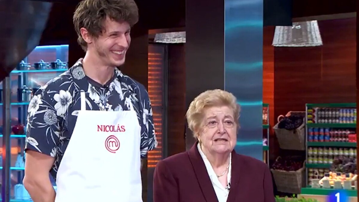 MasterChef Celebrity 5: Nicolás Coronado cocina con una dura ayudante