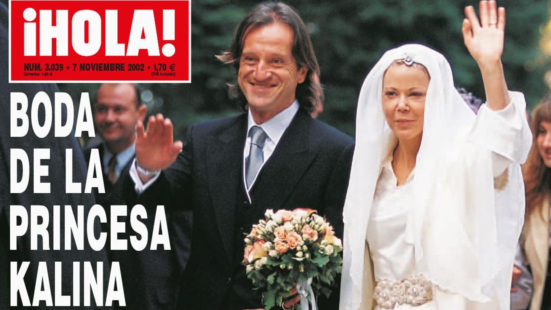 Kalina de Bulgaria y Kitín Muñoz celebran 20 años de casados