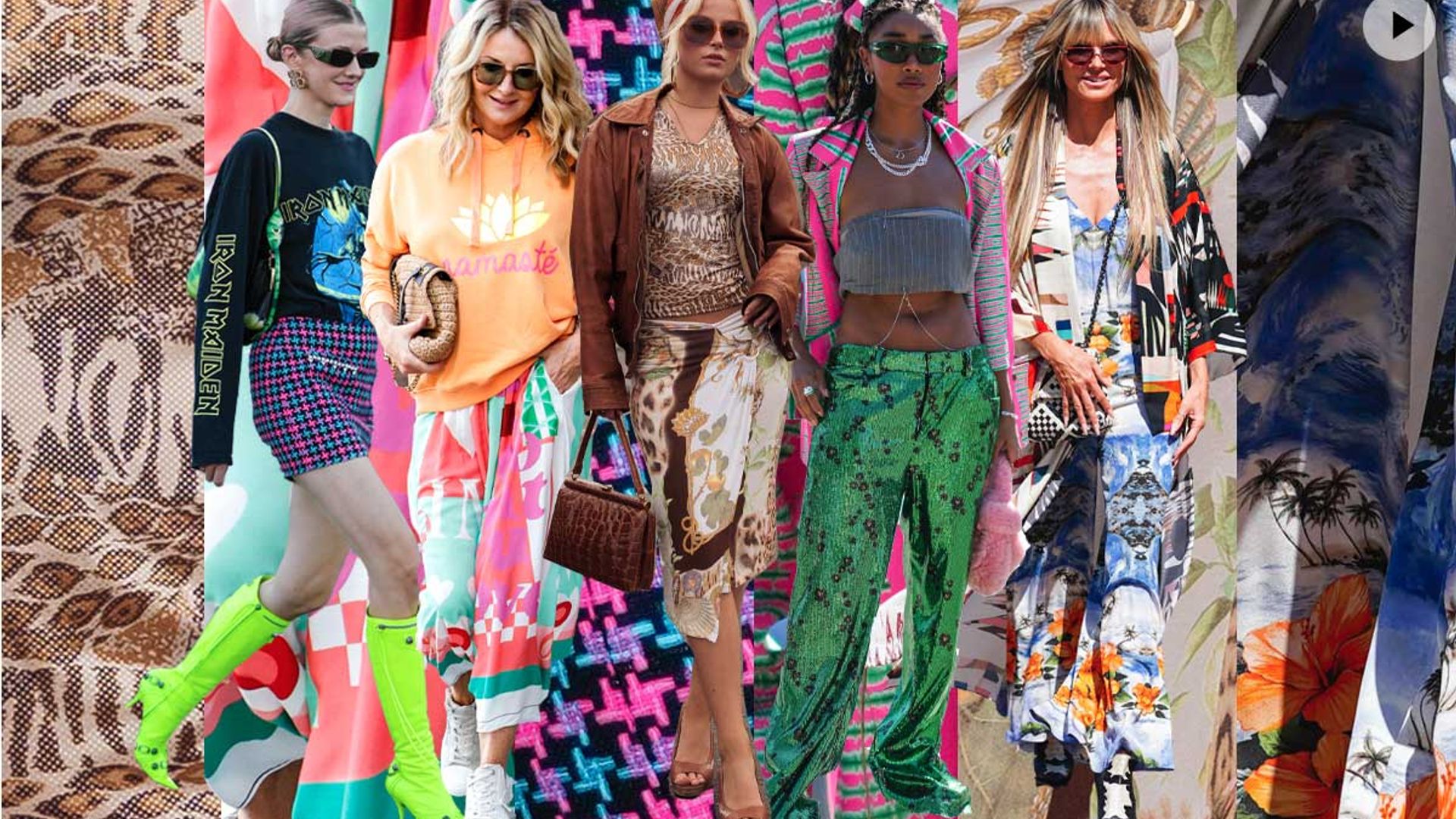 Mezclar estampados está de moda: diez formas de combinar 'prints' sin ...