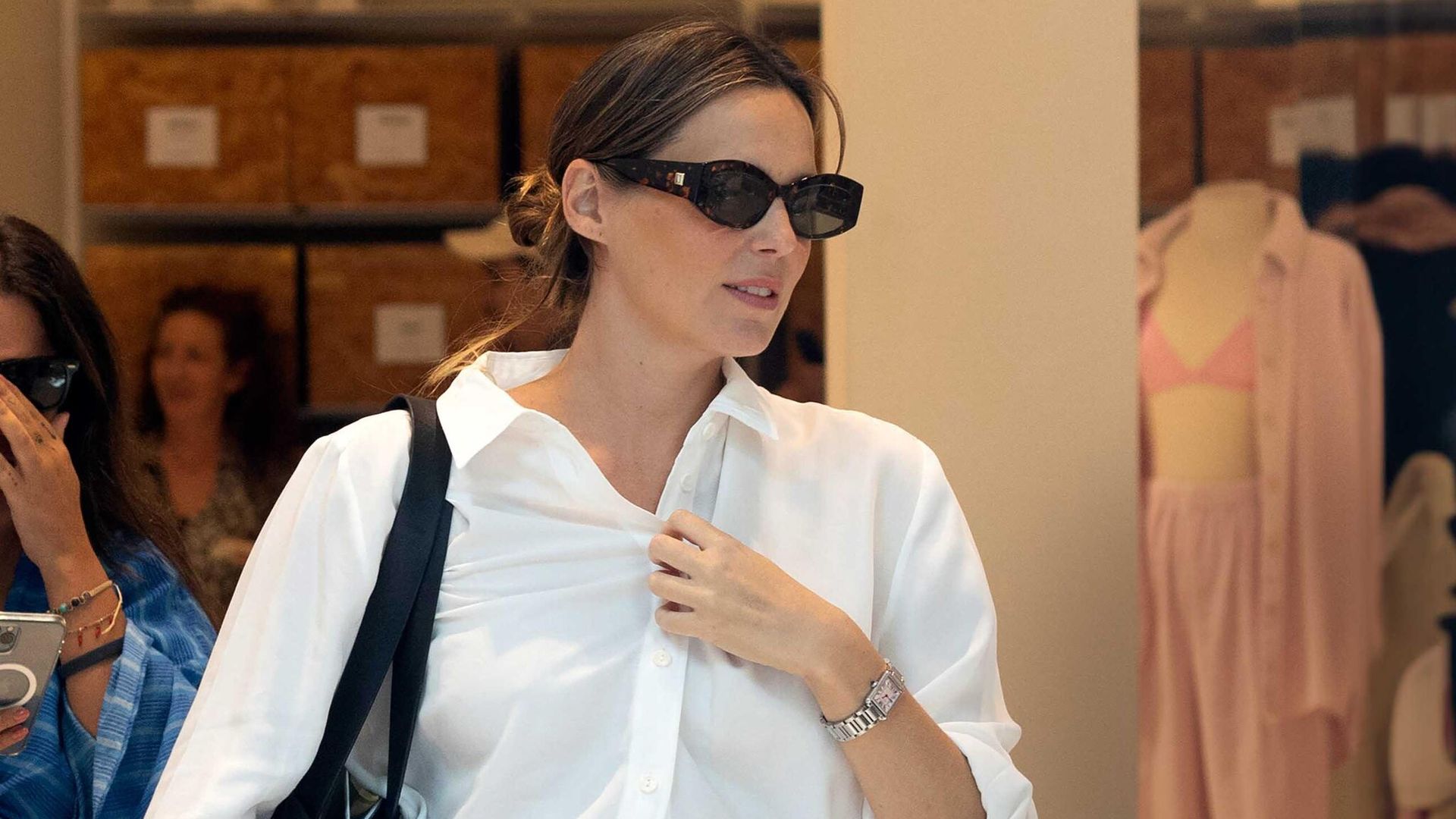Claudia Osborne se prepara para la llegada de Violeta