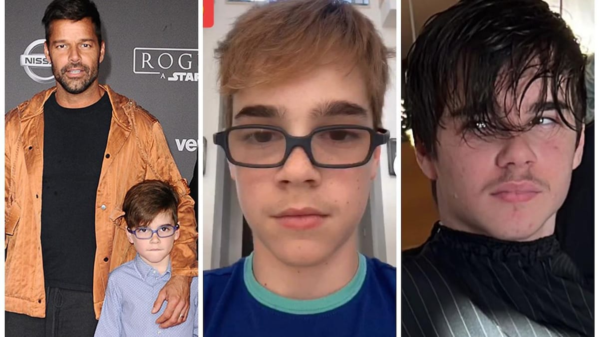 Así luce Valentino, el hijo adolescente de Ricky Martin | ¡HOLA!