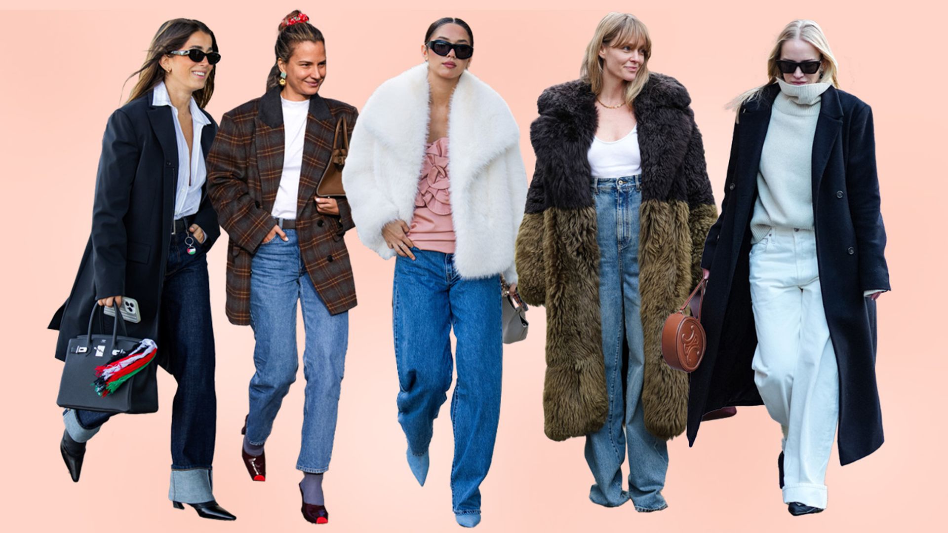 Diez ideas para combinar los vaqueros en invierno
