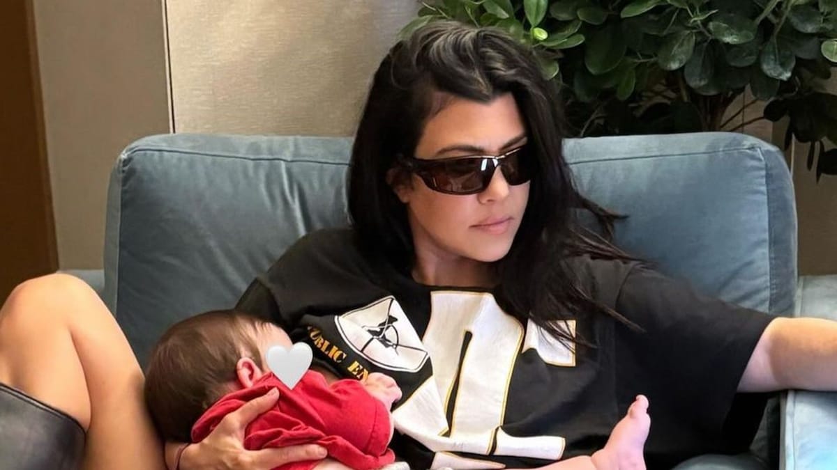 Kourtney Kardashian muestra lo mucho que ha crecido baby Rocky | ¡HOLA!