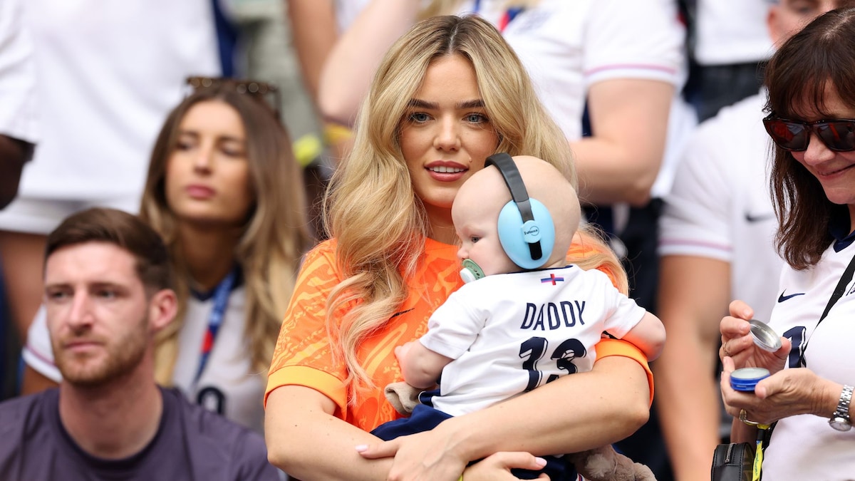 La otra Georgina de la Eurocopa: la mujer de Aaron Ramsdale y su bebé ...