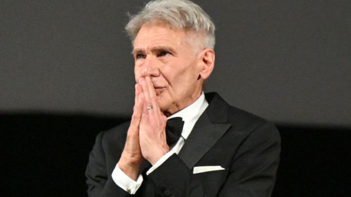 El vídeo viral de Harrison Ford llorando en Cannes al recibir una ...