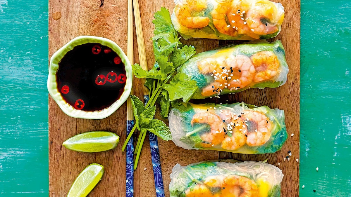 De Asia a México: tres recetas con mucho 'rollo'