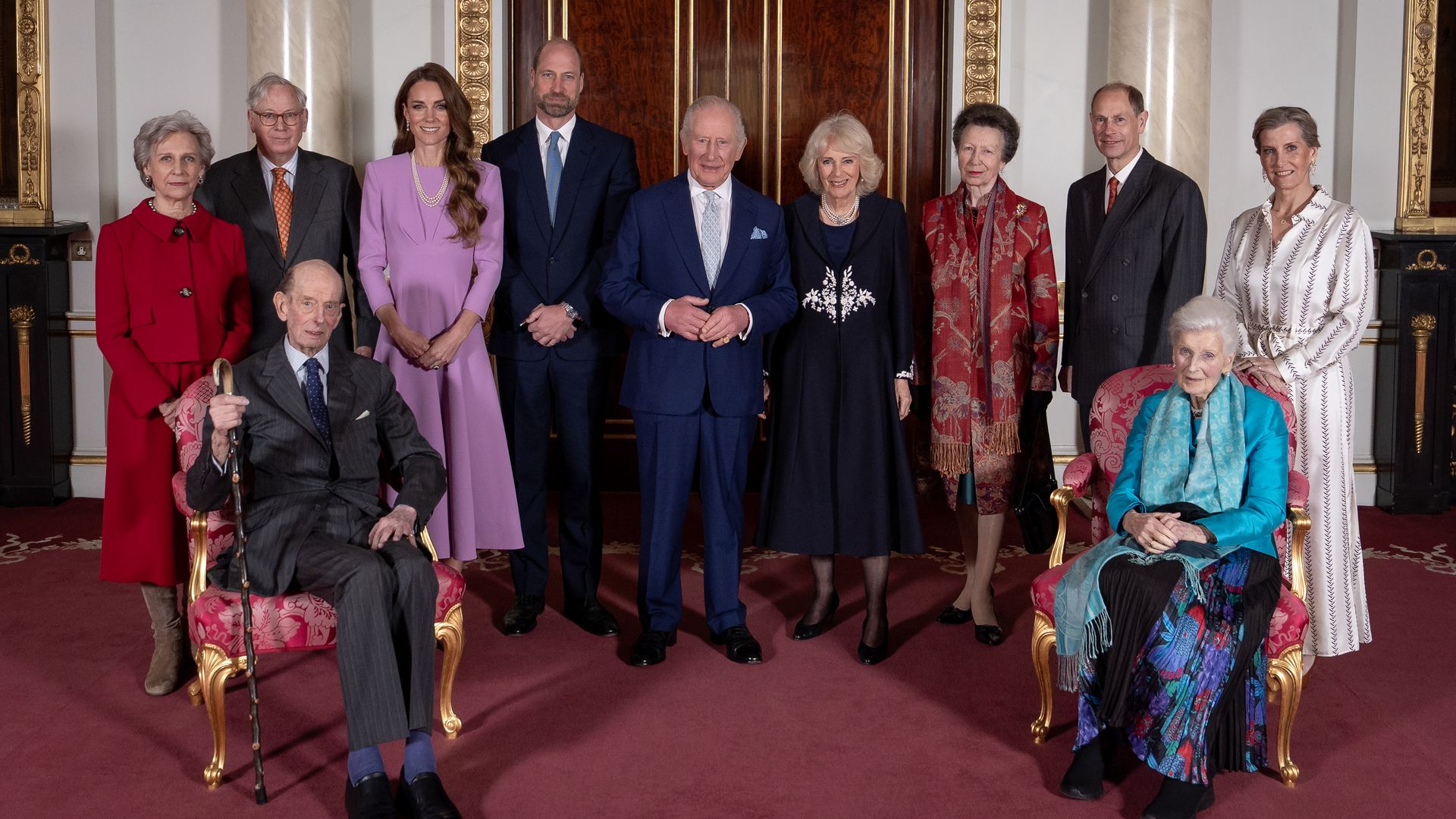 El duque de Kent y la princesa Alexandra reaparecen en el Palacio de ...