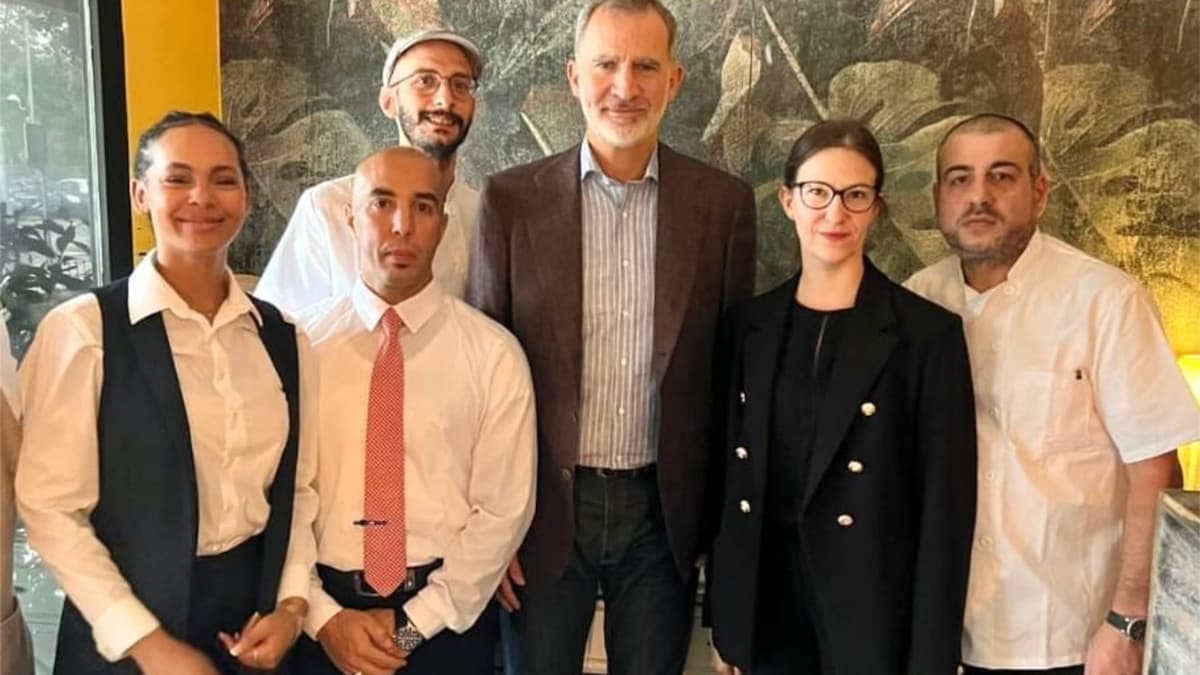 Los detalles de la comida del rey Felipe con sus amigos del mundo de la ...