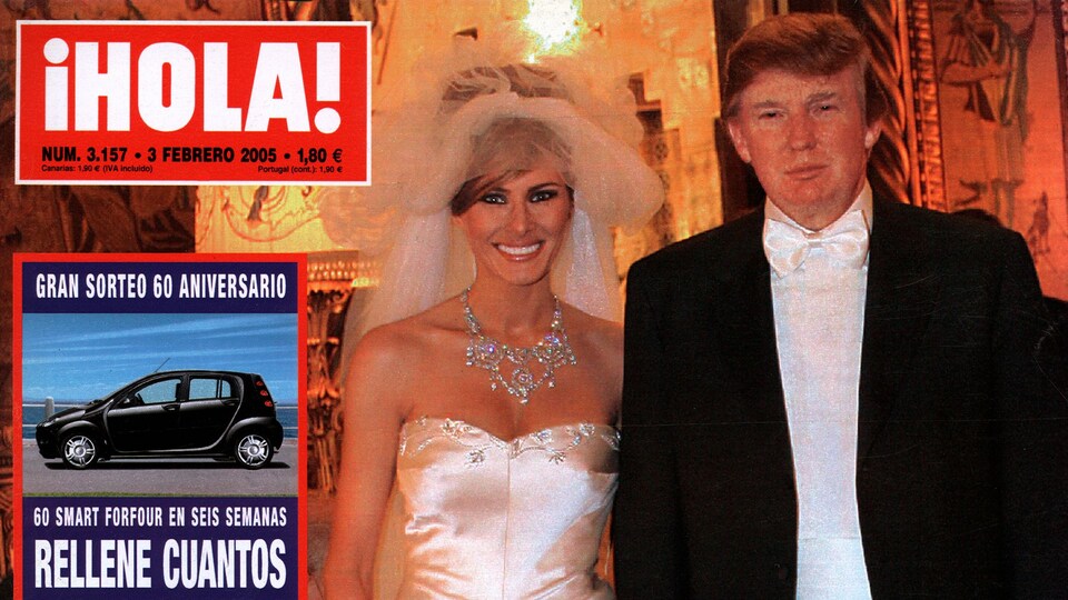 Las fotografías exclusivas de la boda de Donald y Melania Trump en el día de su aniversario