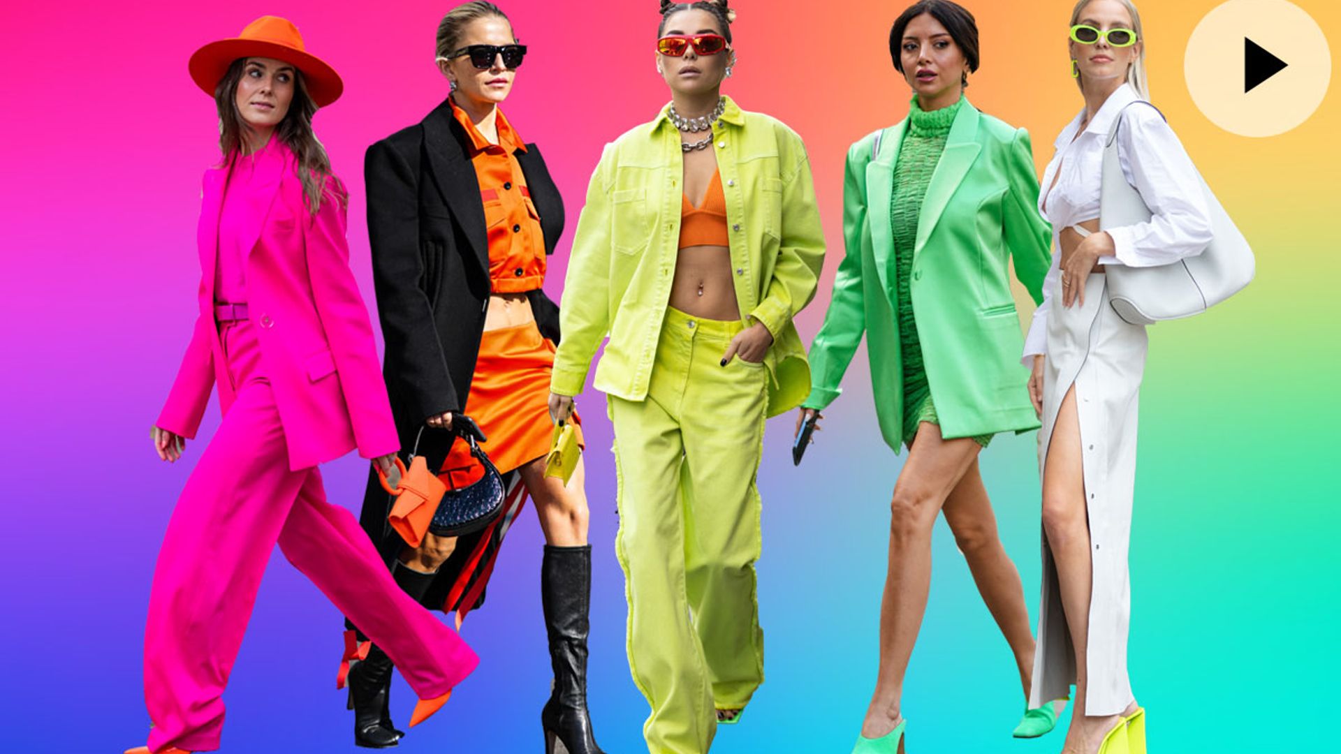 Cómo llevar los colores neón que arrasan esta primavera