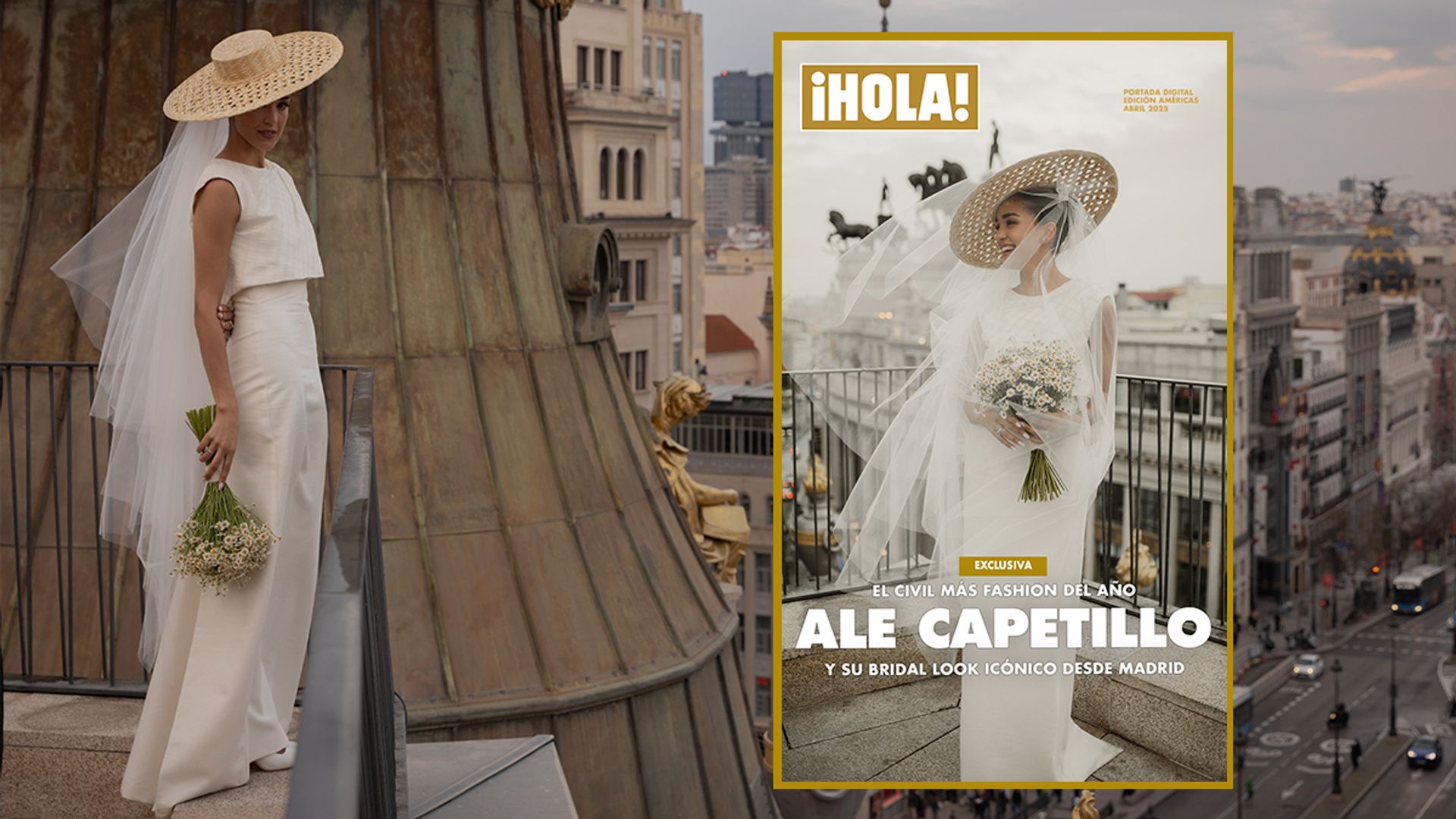 Ale Capetillo y su bridal look icónico que transforma la simplicidad en ...