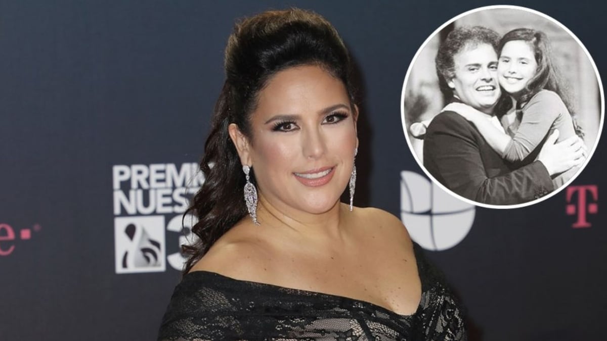 Angélica Vale comparte una tierna foto al lado de su padre | ¡HOLA!