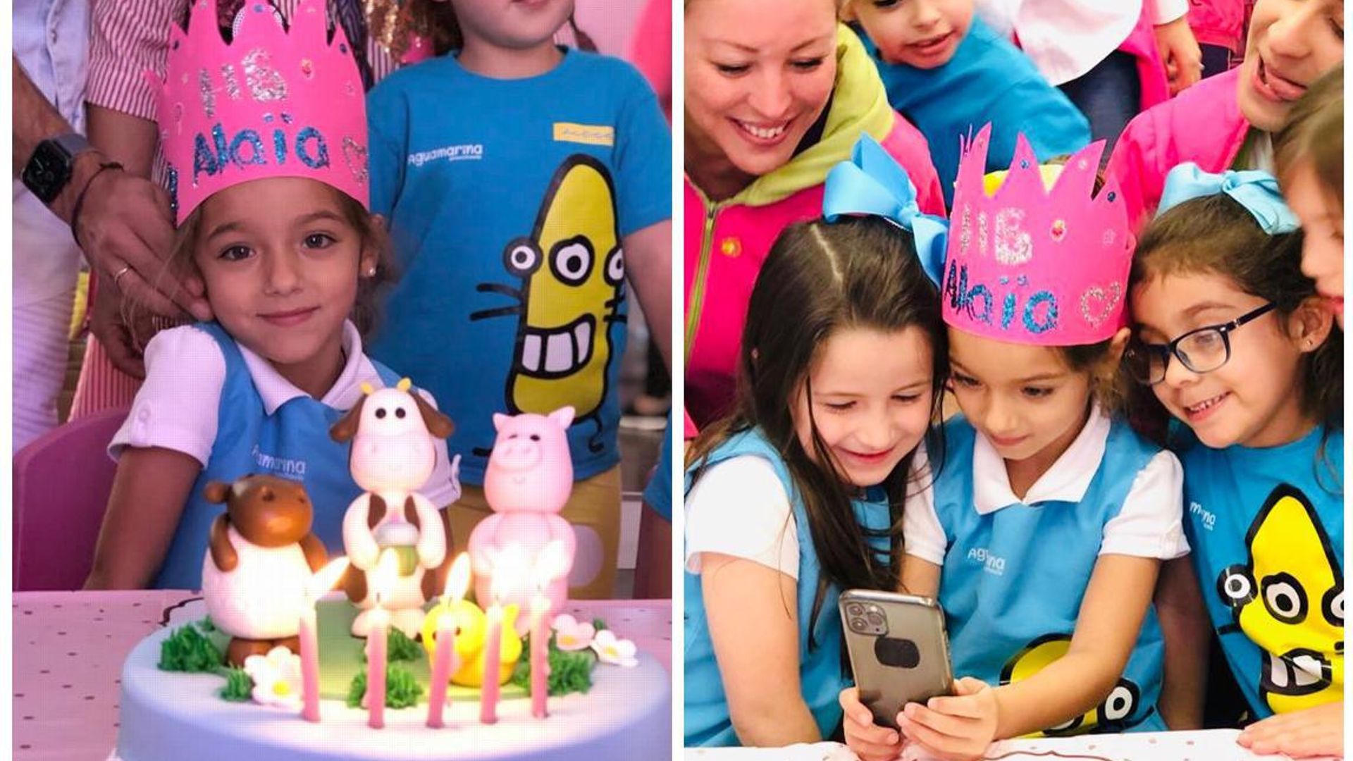 Adamari López sorprende a Alaïa en el colegio por su cumple ¡y es la ...