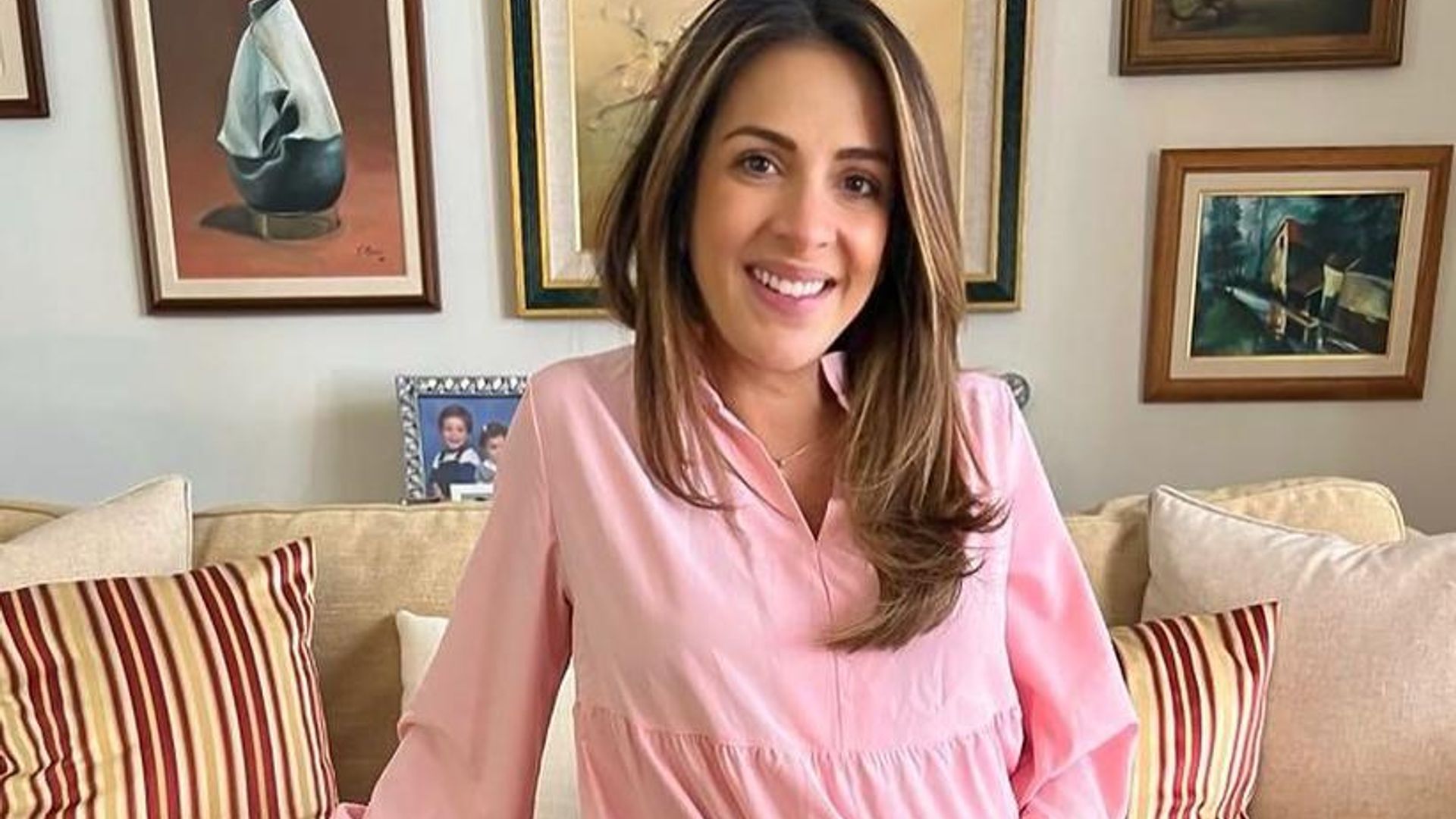 Maity Interiano cambia de look en la recta final de su embarazo | ¡HOLA!