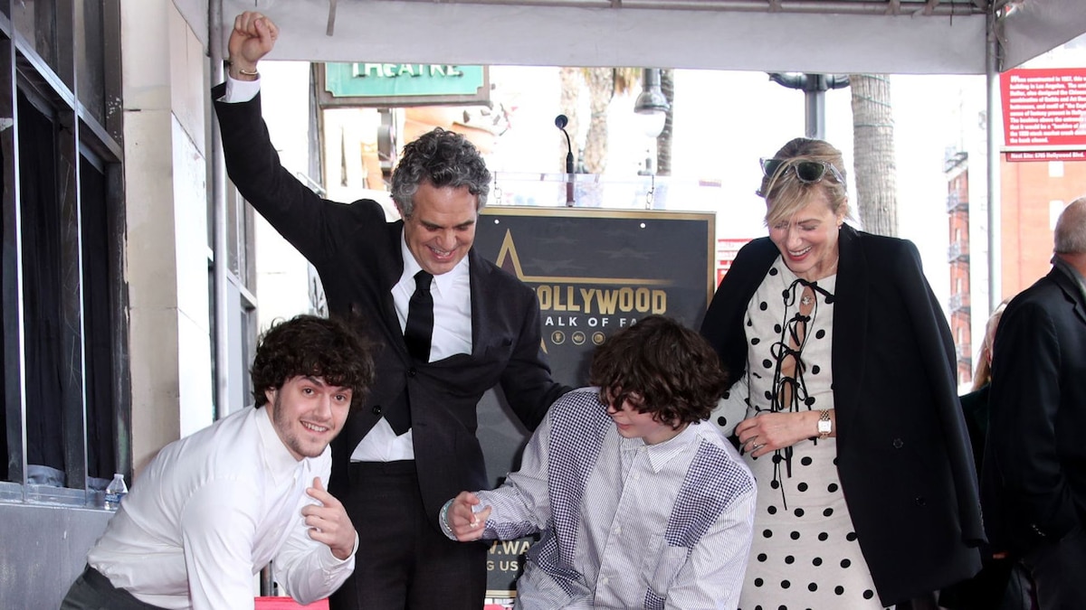 Los momentazos de Mark Ruffalo en el Paseo de la Fama