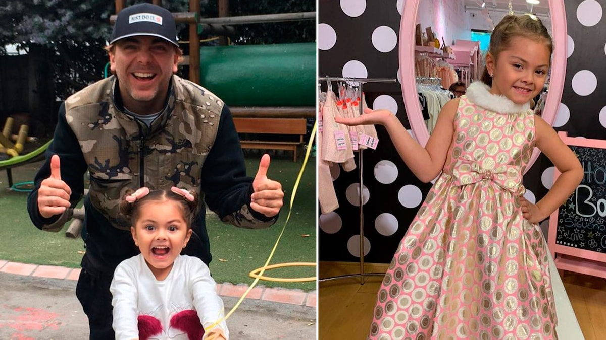 La hija de Cristian Castro muestra sus pasos de baile | ¡HOLA!