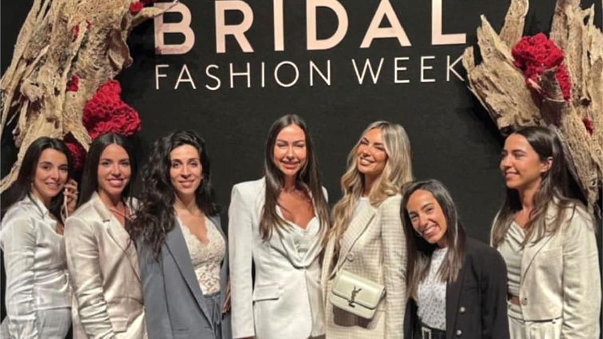 Paddy Noarbe acude con sus amigas a la Barcelona Bridal Week a dos ...