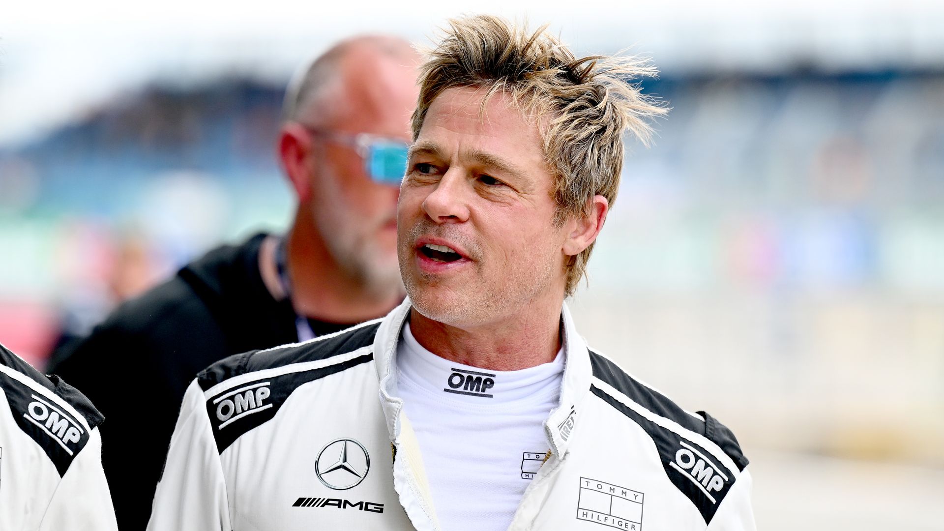 Brad Pitt sorprende con su presencia en el Gran Premio de México de la ...