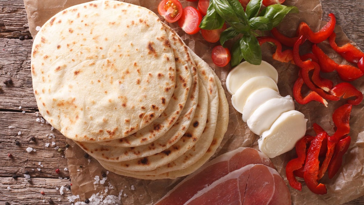 Cómo preparar la auténtica piadina en casa