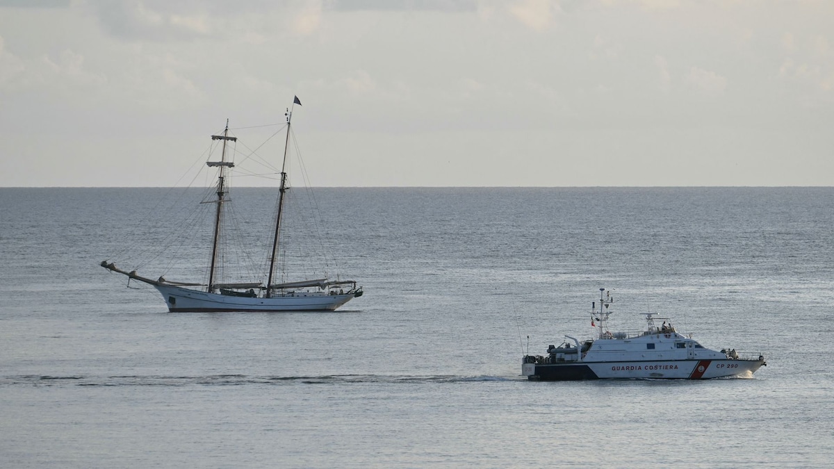 Así fueron los últimos y agónicos 16 minutos del yate Bayesian antes de ...