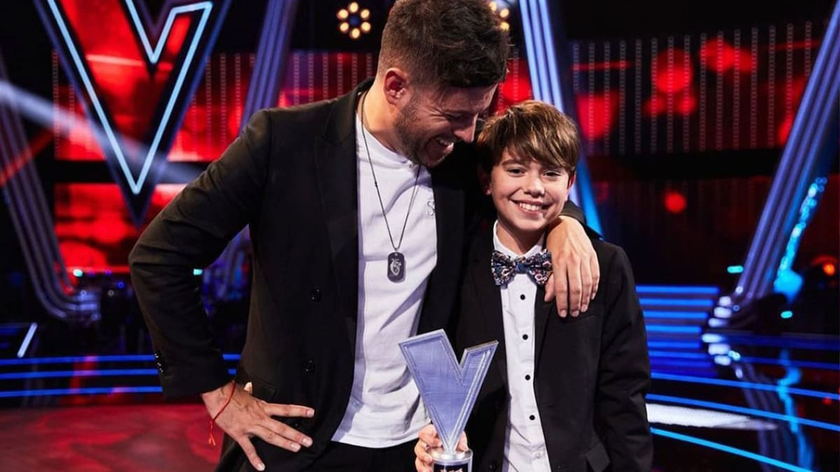 Pol Calvo, finalista de Pablo López, vencedor de 'La voz kids'