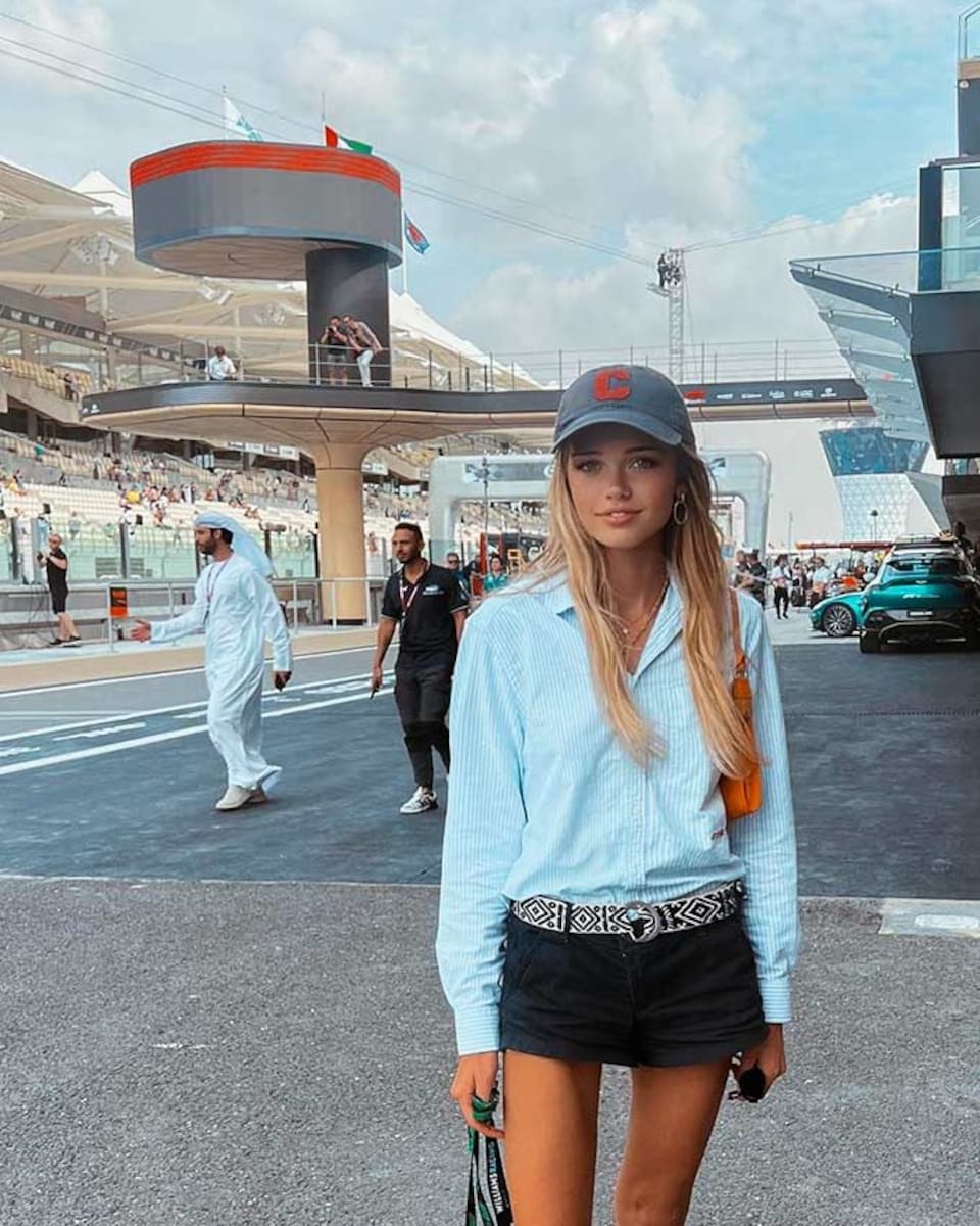 Así Es Estelle Ogilvy La Novia De La Nueva Sensación De F1 Oliver Bearman