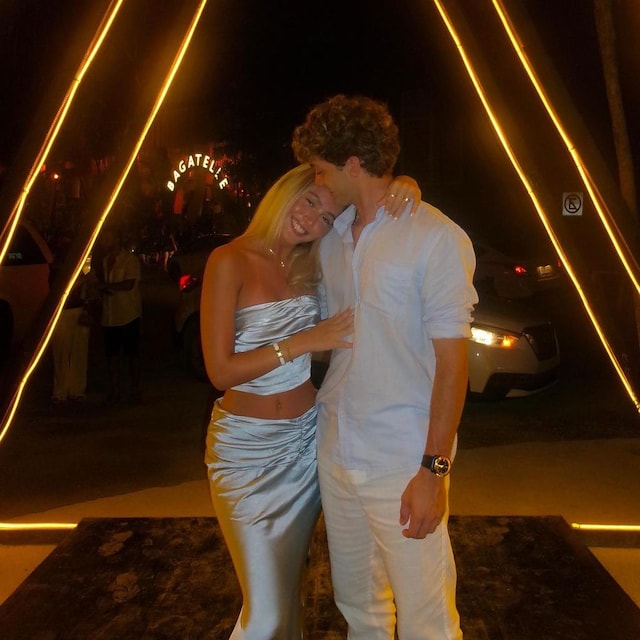 Christopher Levy y su novia Ivy Puente vacacionan juntos en México | ¡HOLA!