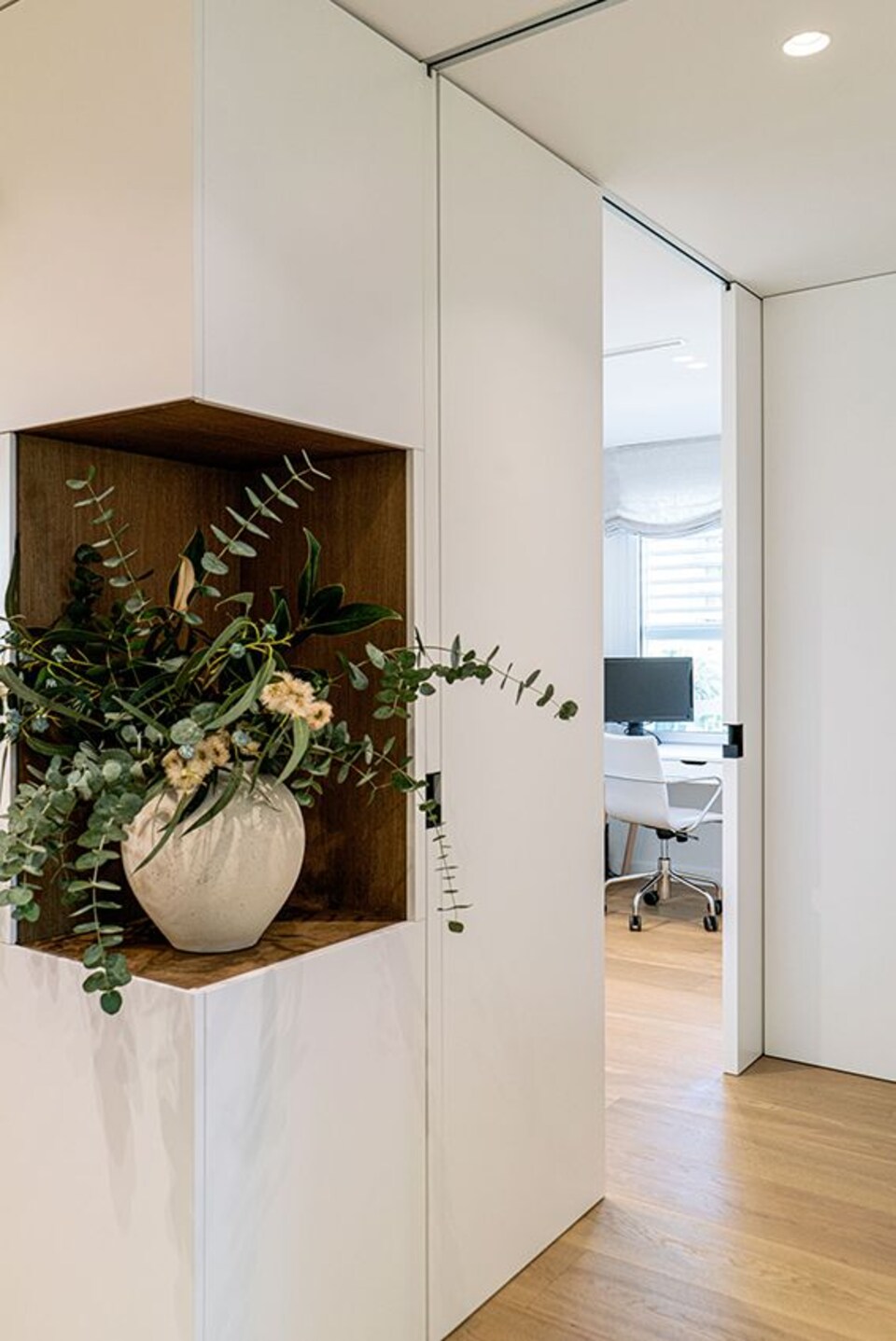 Las puertas más modernas: invisibles o integradas en el tabique