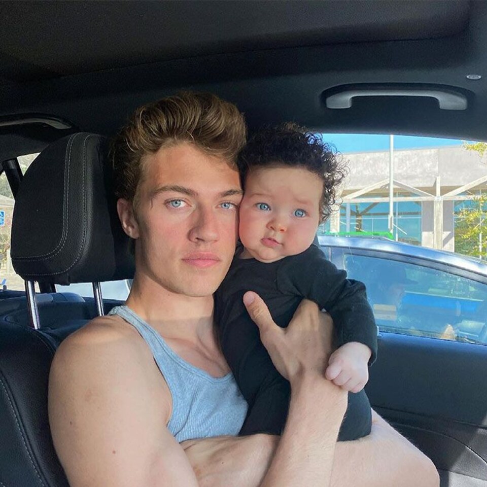 Lucky Blue Smith padre de su tercer hijo a los 23 años